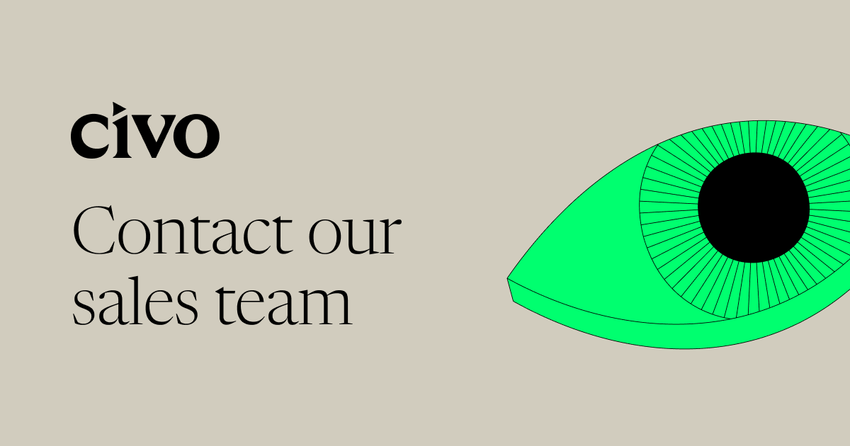 Civo Sales: Control Your Compute with Our Cloud Solutions - Civo.com