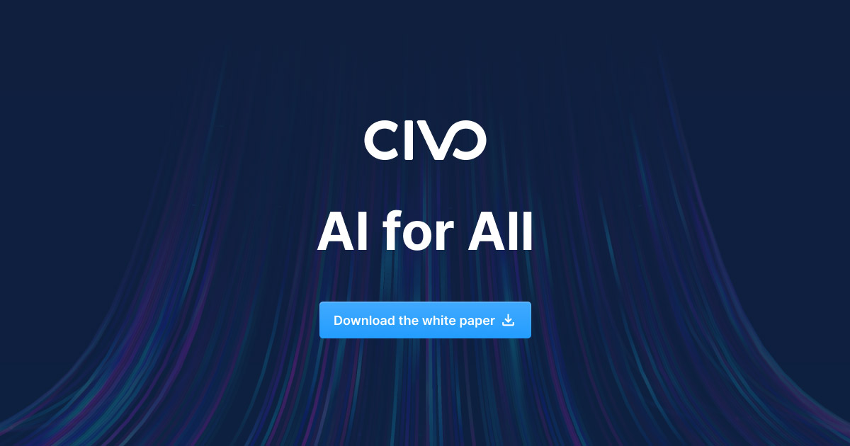 How can we make AI accessible to all? - A GPU adoption report - Civo.com