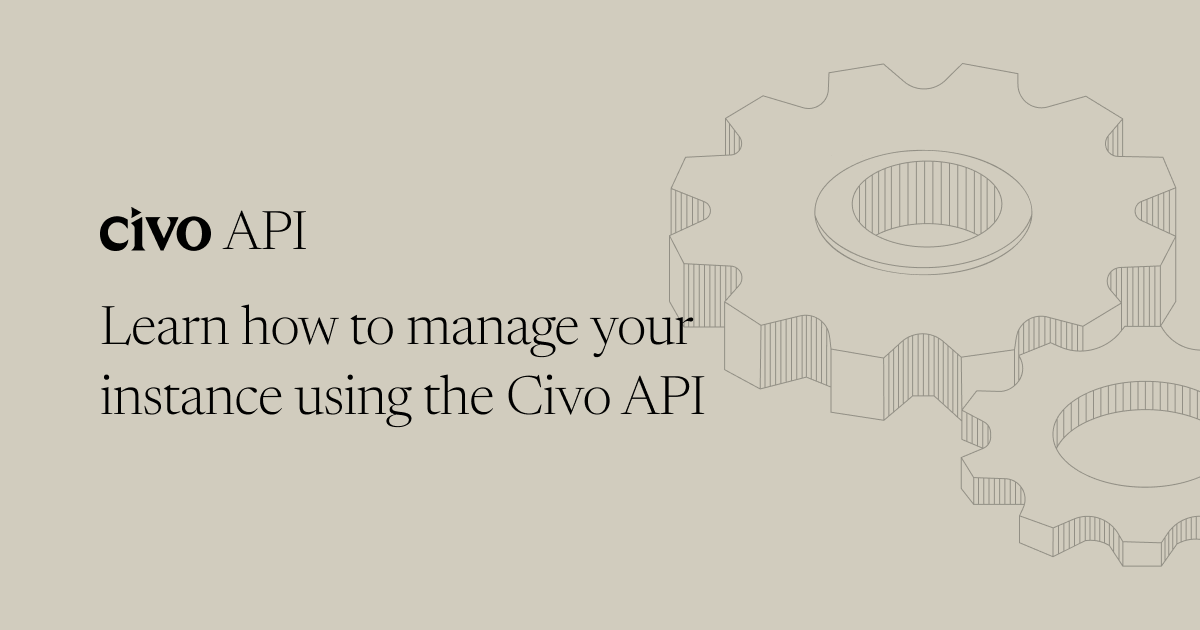 Instances - Cloud API Documentation - Civo.com