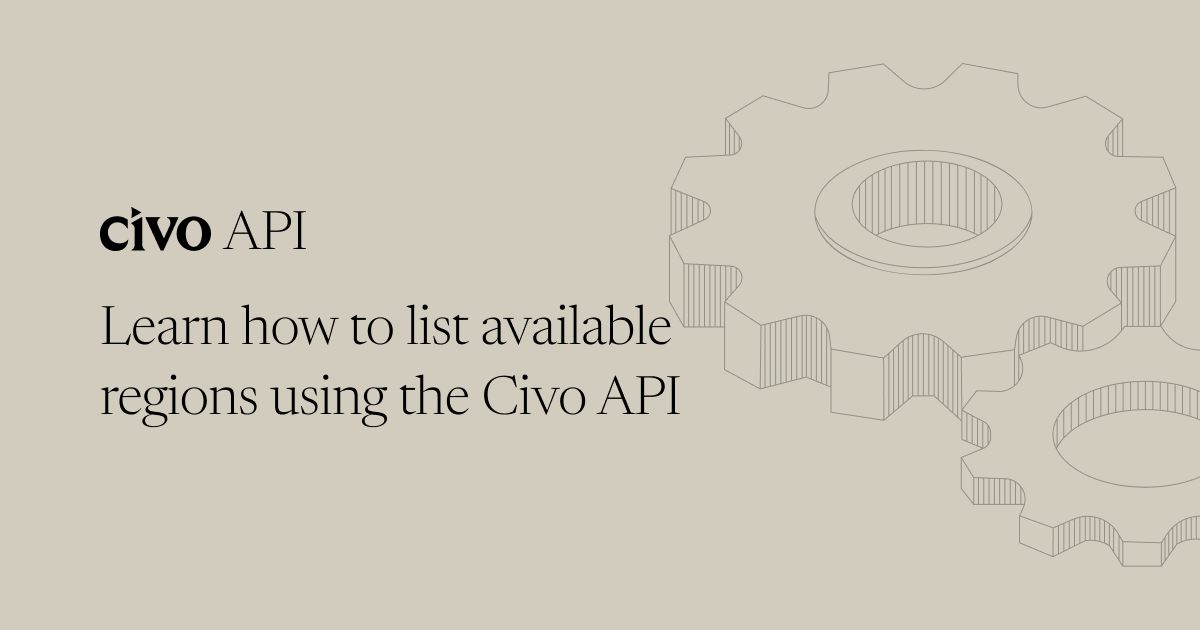 Regions - Cloud API Documentation - Civo.com